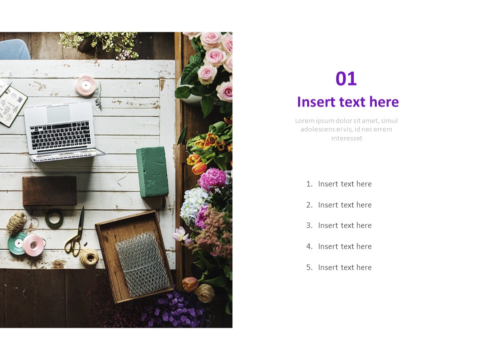 Flower Shop - Free Powerpoint Template