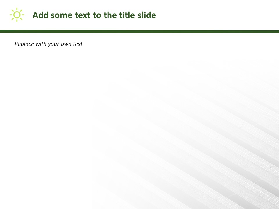 Free Powerpoint Sample - Solar Energy