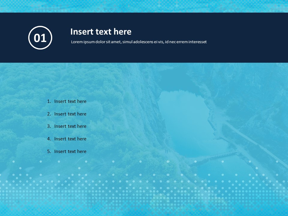 Free PPT Template - Valleys