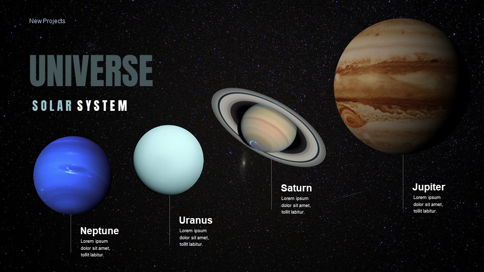 UNIVERSE Google Slides Presentation