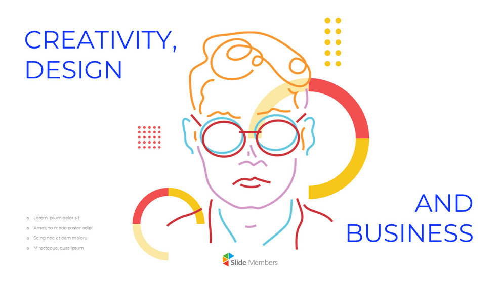 Creativity, Design and Business PPT Background
