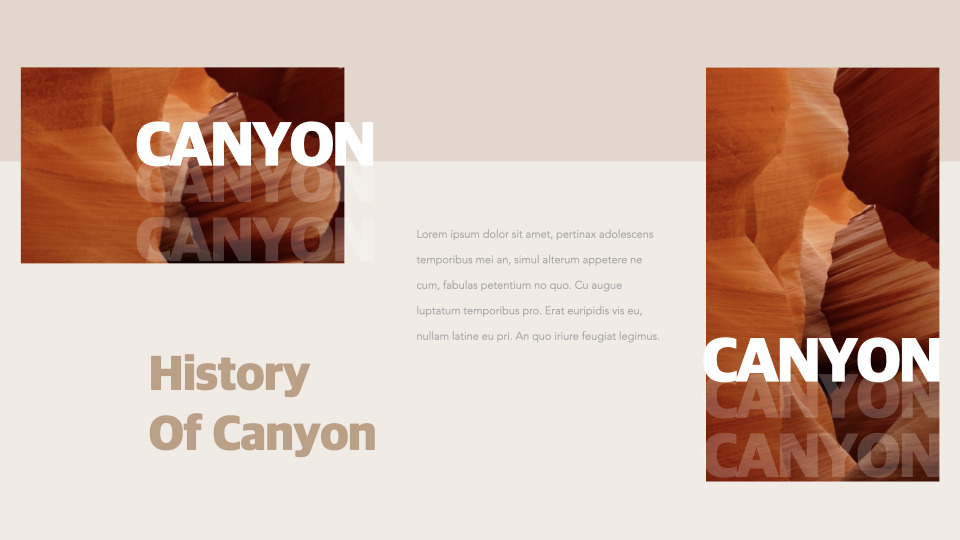 Antelope Canyon Keynote Examples|Lifestyle