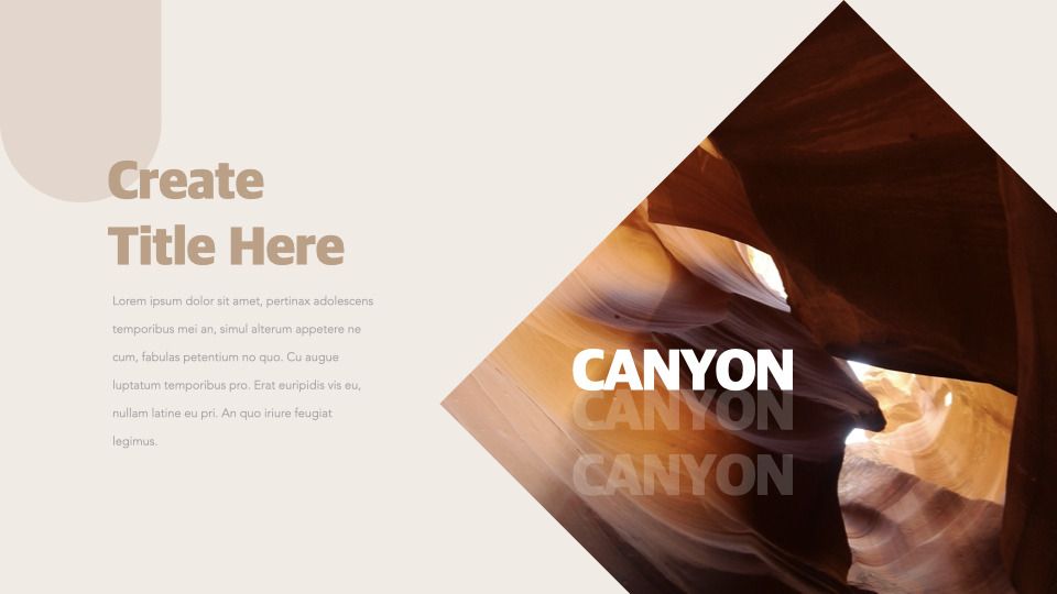 Antelope Canyon Keynote Examples|Lifestyle