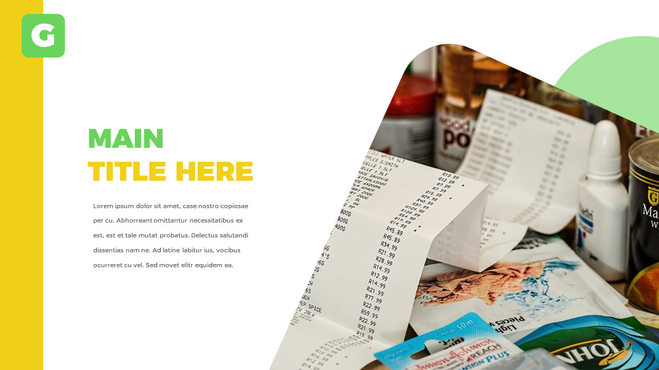 Grocery Store slides presentation|IT/Commerce|PPT Templates