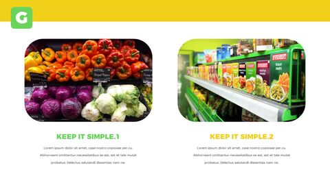 Grocery Store slides presentation|IT/Commerce|PPT Templates
