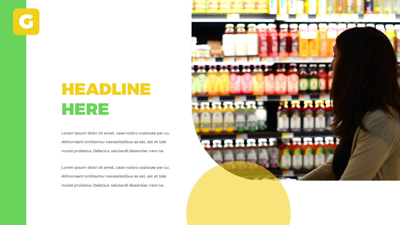 Grocery Store slides presentation|IT/Commerce|PPT Templates