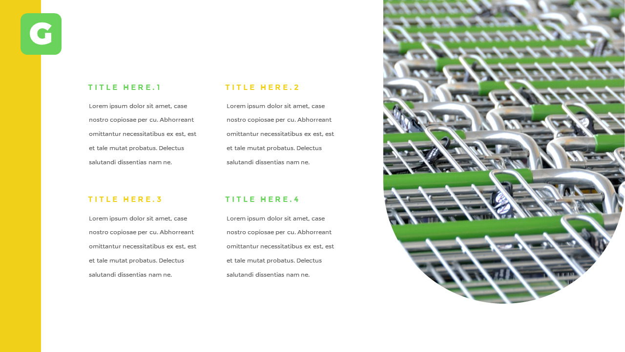 Grocery Store slides presentation|IT/Commerce|PPT Templates