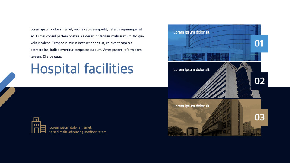 Hospital introduction team presentation template