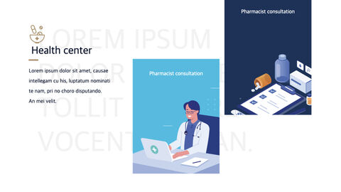 Hospital introduction team presentation template