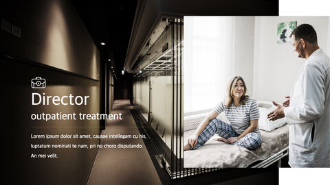 Hospital introduction team presentation template