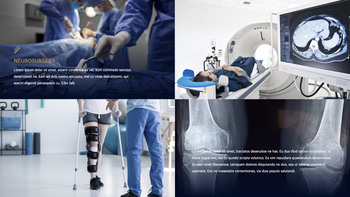 Hospital introduction team presentation template