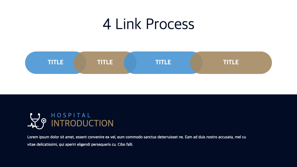 Hospital introduction team presentation template
