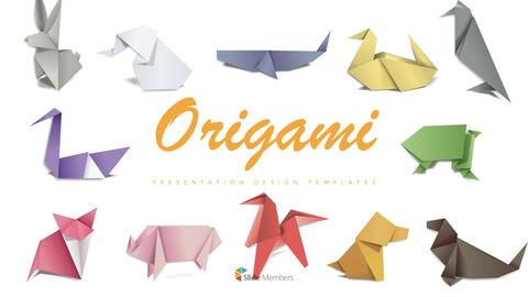 Make Origami Theme Keynote Design|Lifestyle