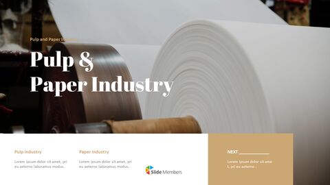 Pulp & Paper Industry Action plan PPT|Business|Templates