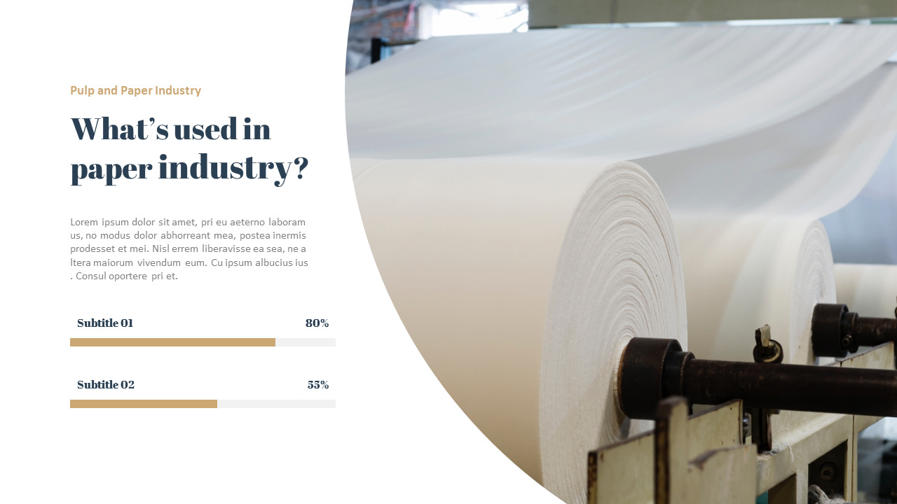 Pulp & Paper Industry Action plan PPT|Business|Templates
