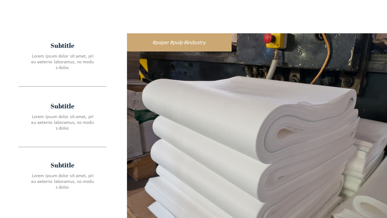 Pulp & Paper Industry Action plan PPT|Business|Templates