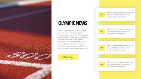 Summer Olympic Games template keynote|Lifestyle