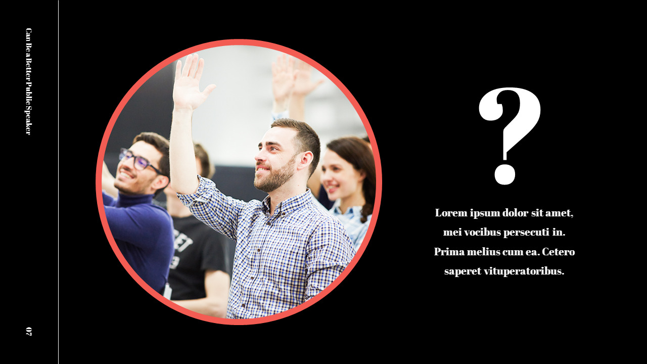 Better Public Speaking Simple PPT Templates