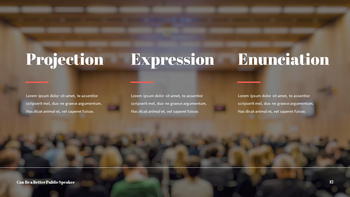 Better Public Speaking Simple PPT Templates