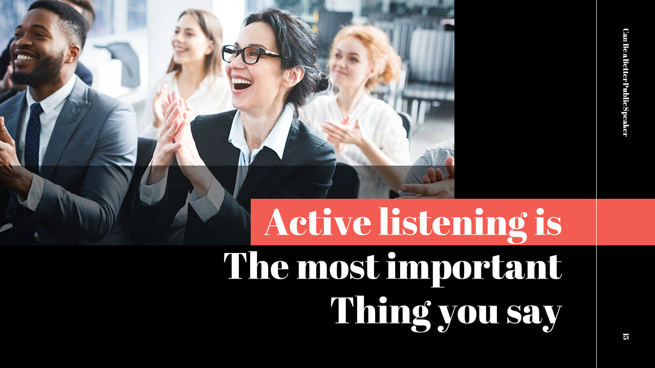 Better Public Speaking Simple PPT Templates