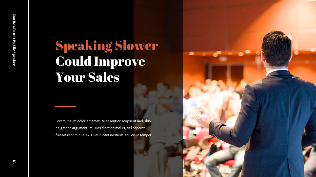 Better Public Speaking Simple PPT Templates