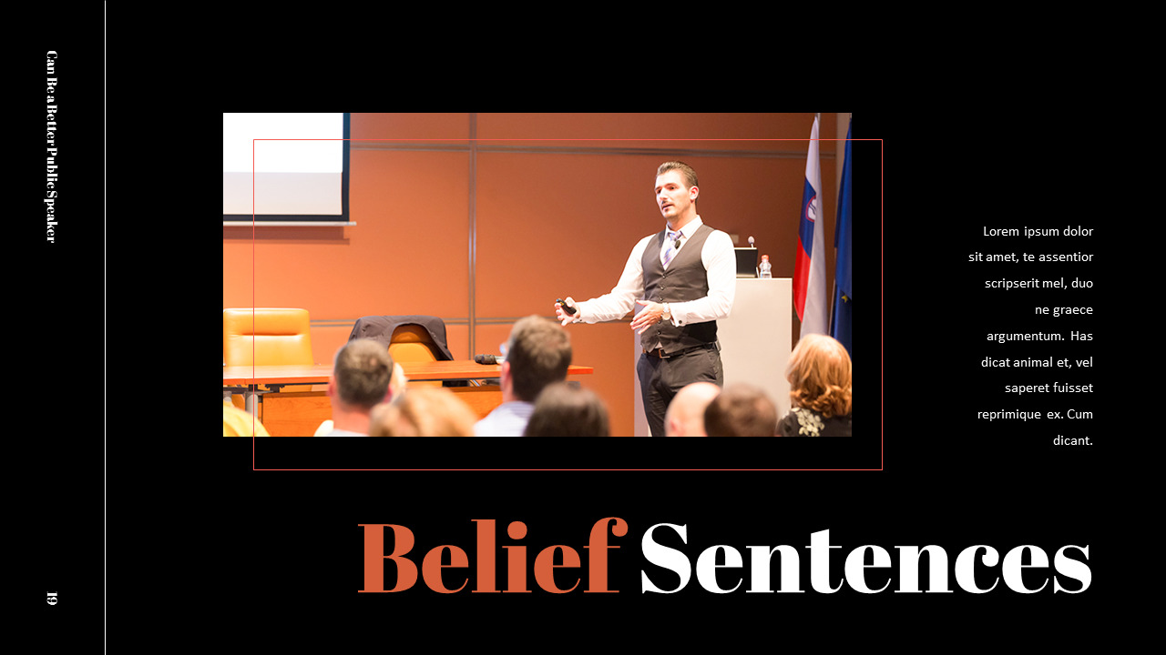 Better Public Speaking Simple PPT Templates