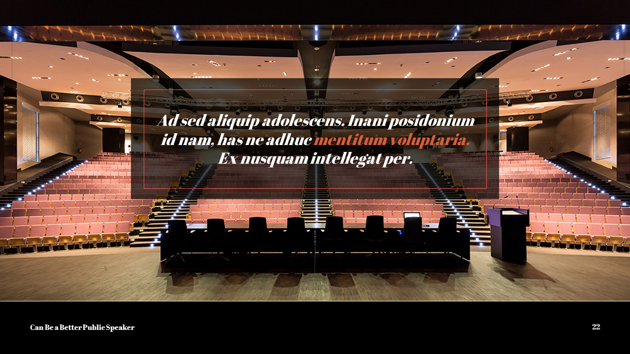 Better Public Speaking Simple PPT Templates