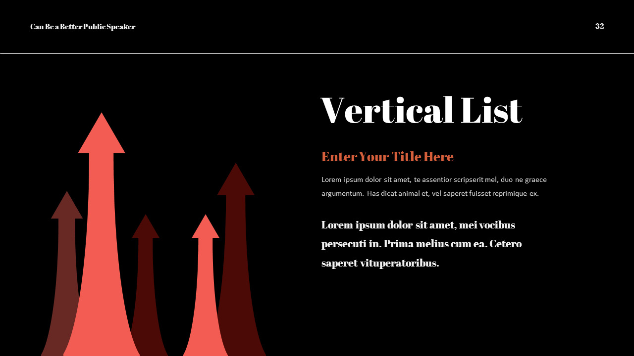 Better Public Speaking Simple PPT Templates