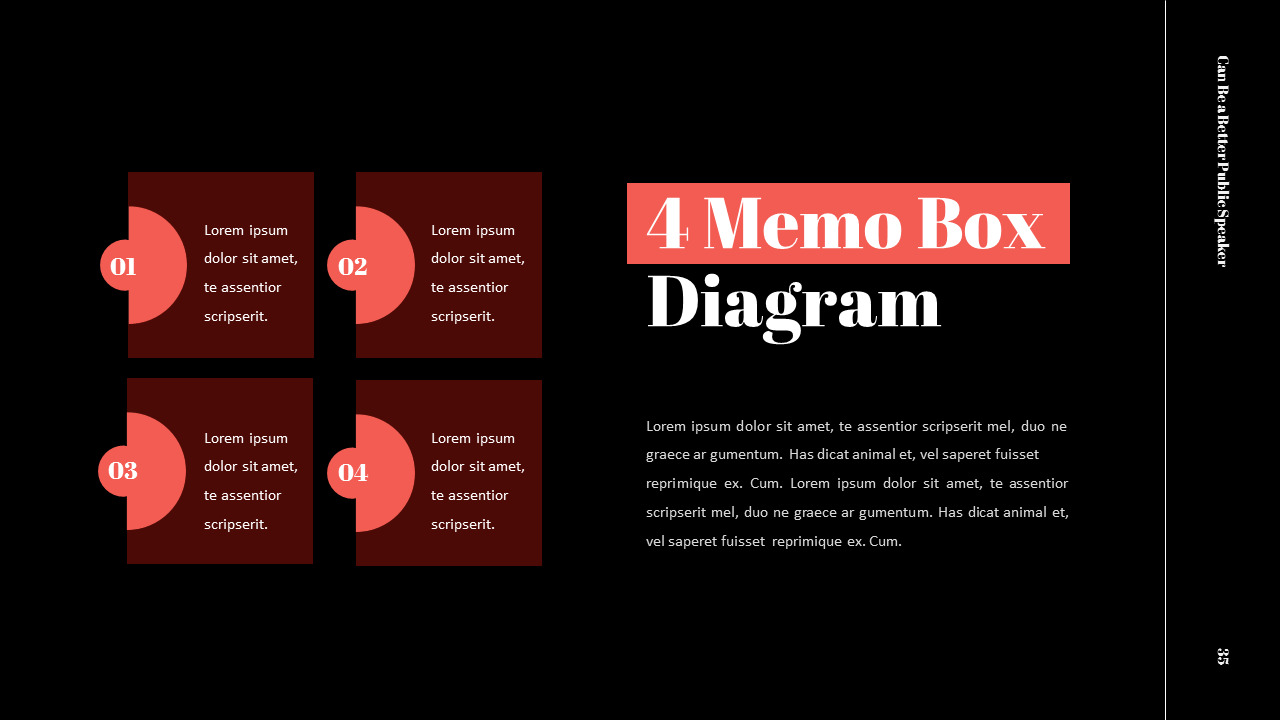 Better Public Speaking Simple PPT Templates