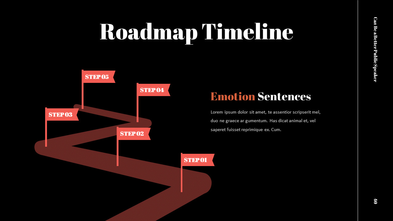 Better Public Speaking Simple PPT Templates