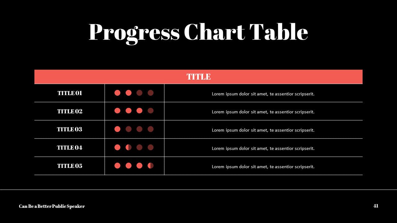 Better Public Speaking Simple PPT Templates