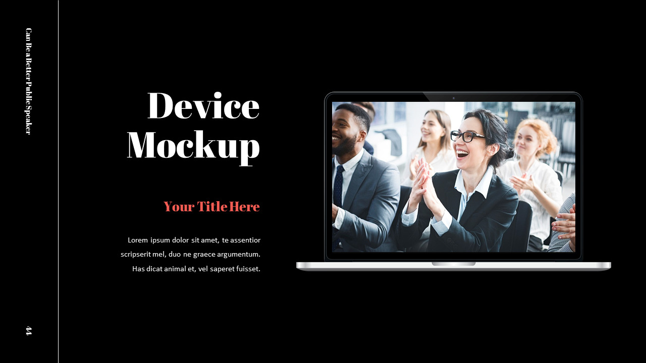 Better Public Speaking Simple PPT Templates