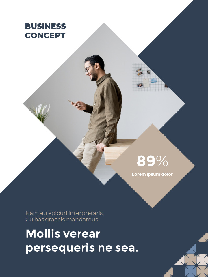 Business Plan Vertical template powerpoint