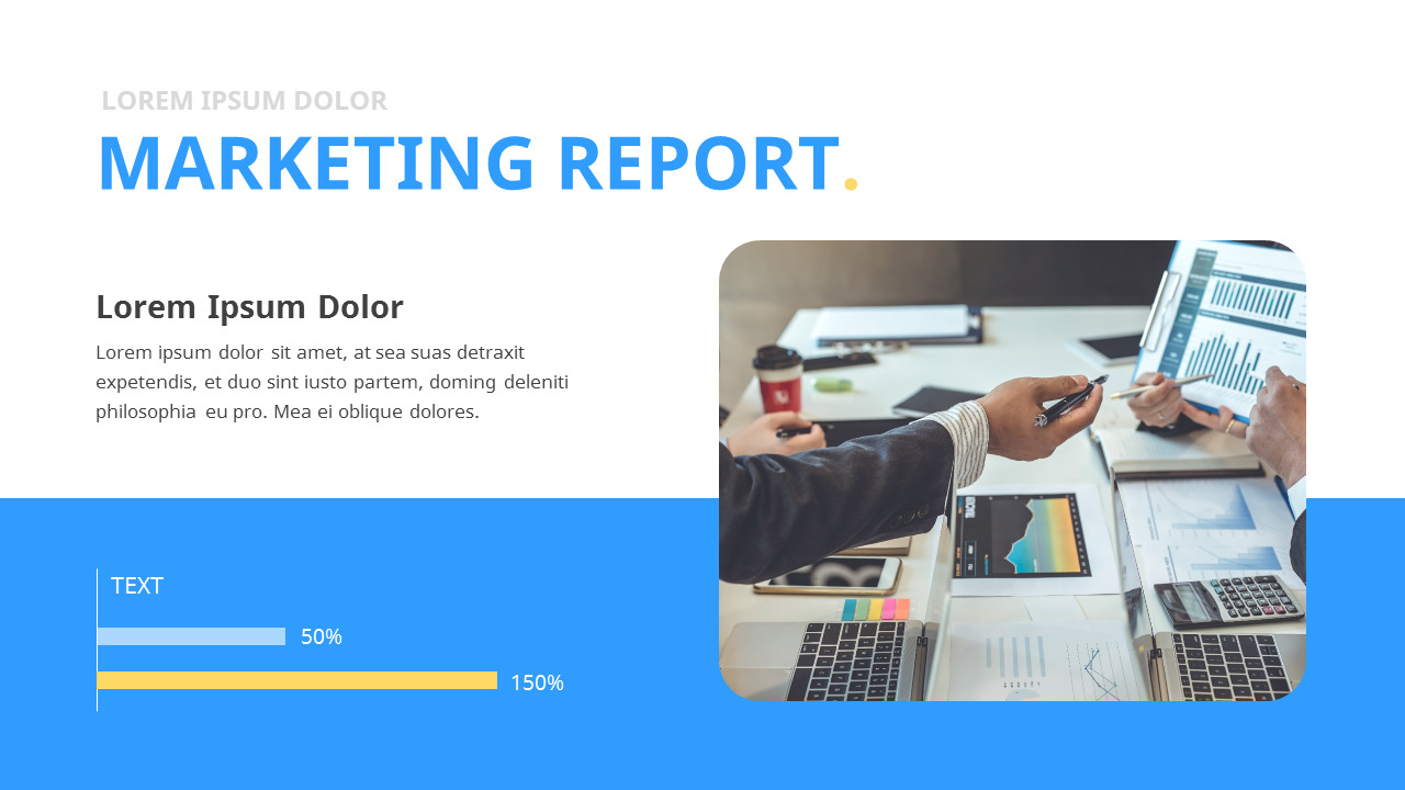 Business Report Theme Presentation Templates