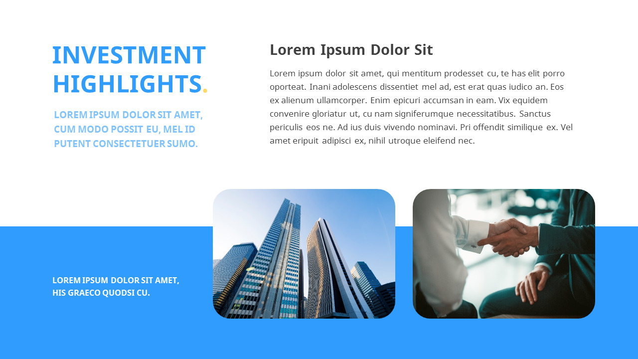 Business Report Theme Presentation Templates