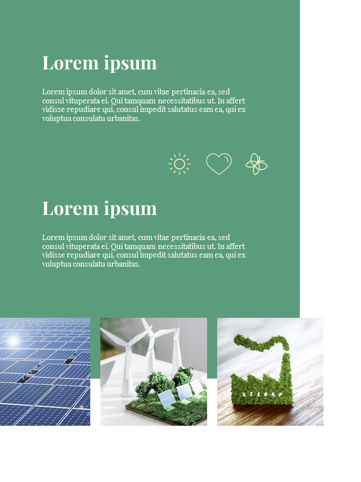 Go Green Eco Friendly presentation slide