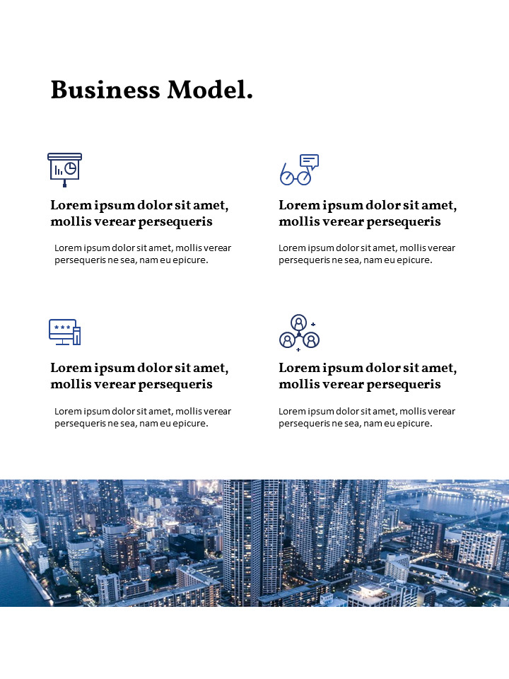 Business Concept Report template google slides
