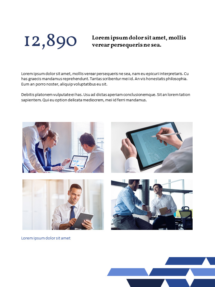 Business Concept Report template google slides