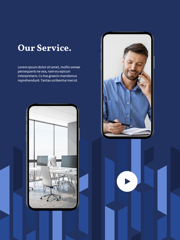 Business Concept Report template google slides
