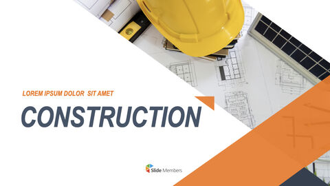 Construction presentation slide|Keynote