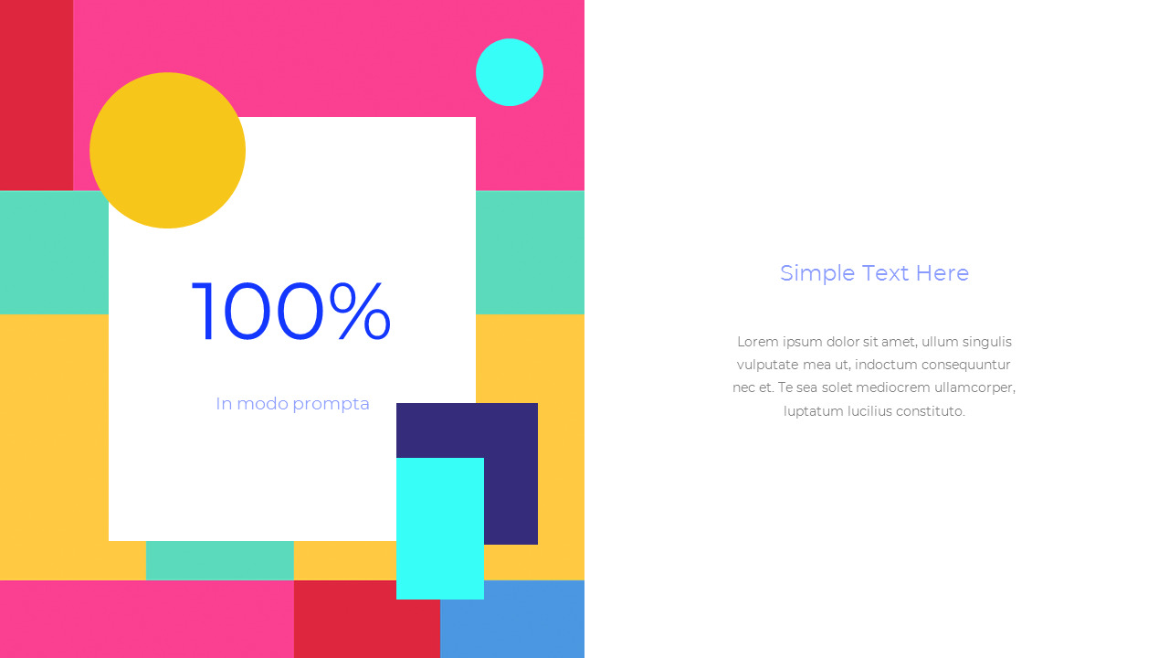 Creativity, Design and Business Simple Slides Design