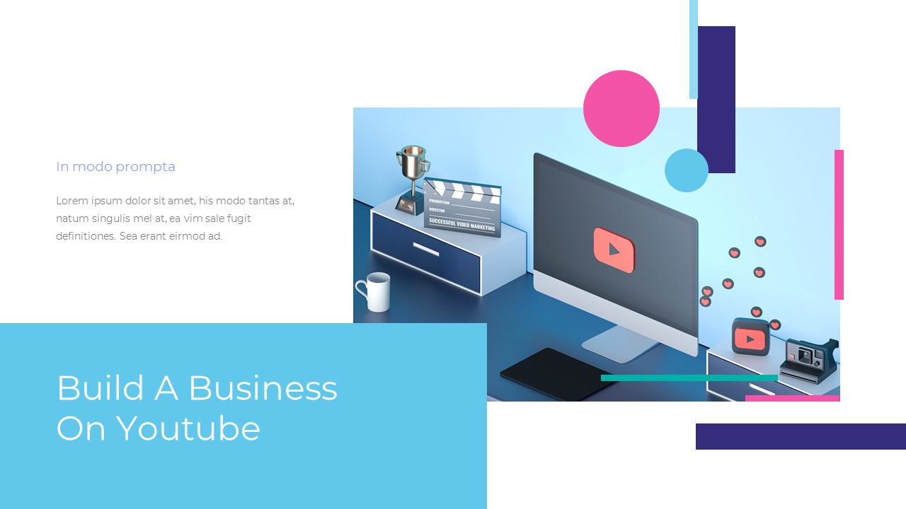 Creativity, Design and Business Simple Slides Design