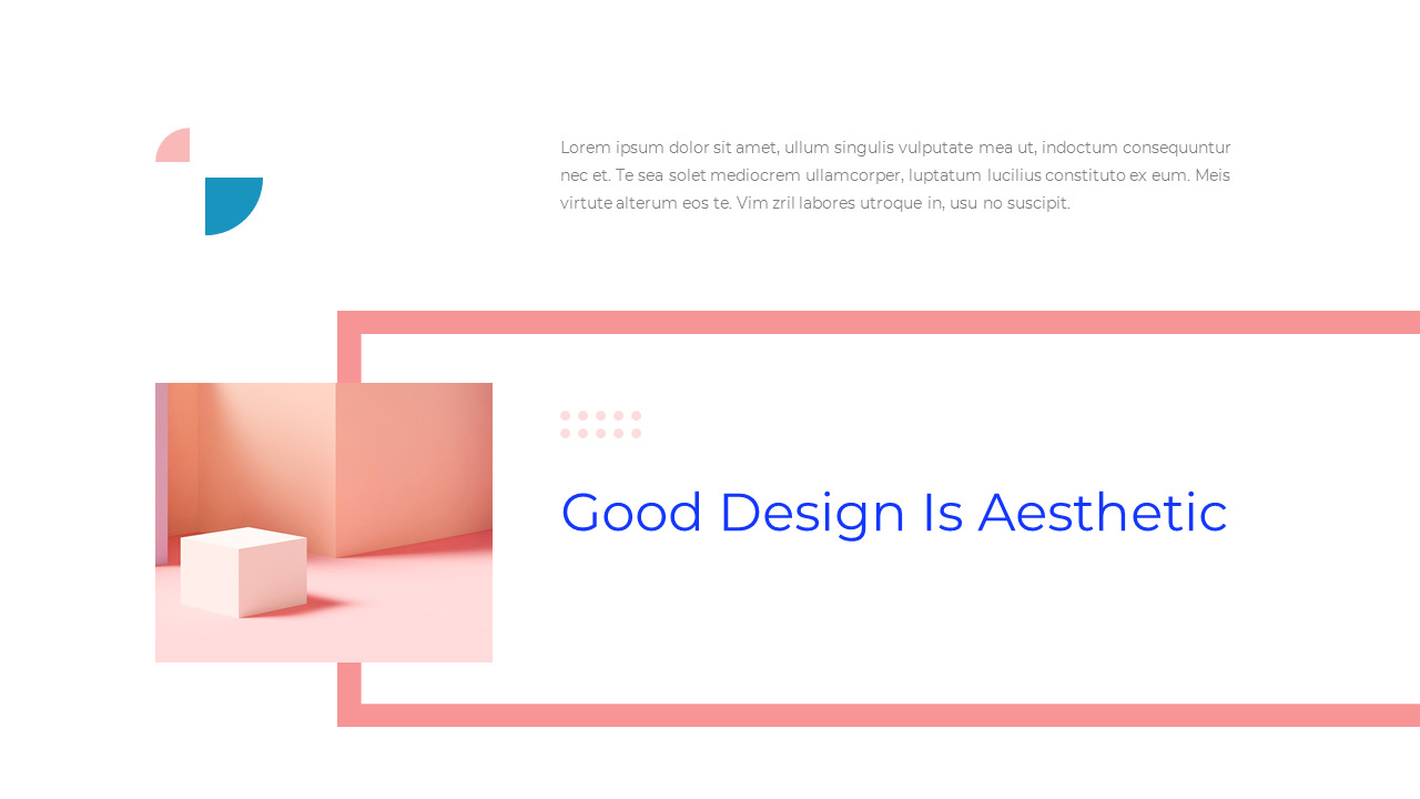 Creativity, Design and Business Simple Slides Design