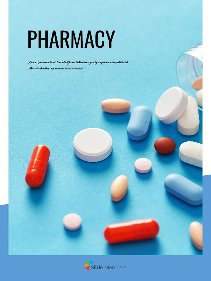 Pharmacy Google Slides Template Design