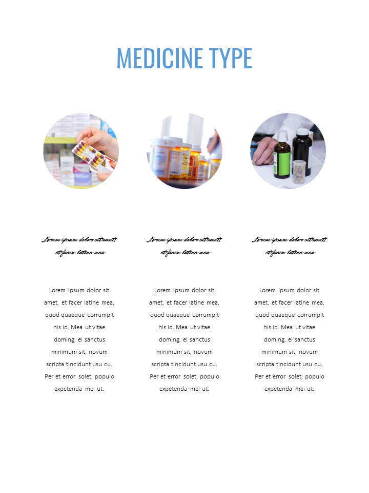 Pharmacy Google Slides Template Design