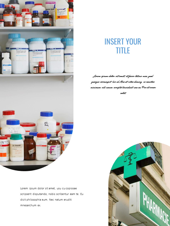 Pharmacy Google Slides Template Design