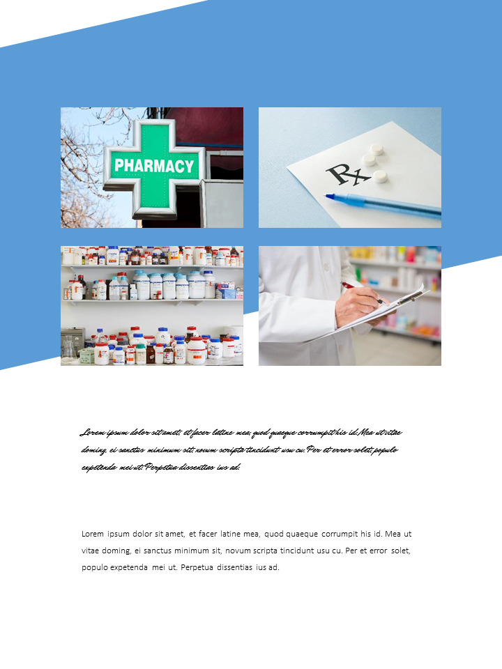 Pharmacy Google Slides Template Design