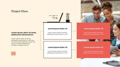 Mobile App & Web Development Agency company profile template design