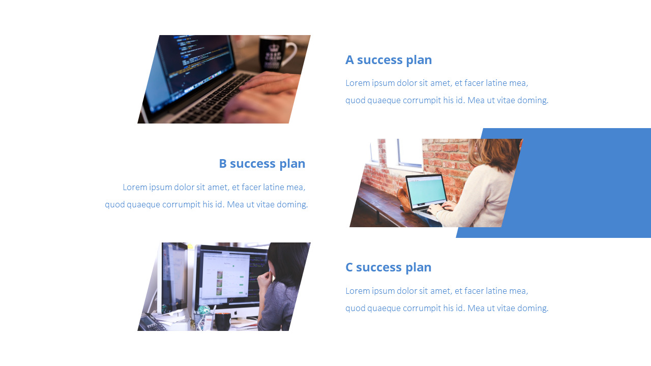 Success Business template design