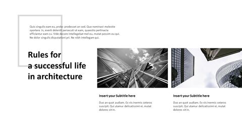 Architecture template powerpoint|Construction